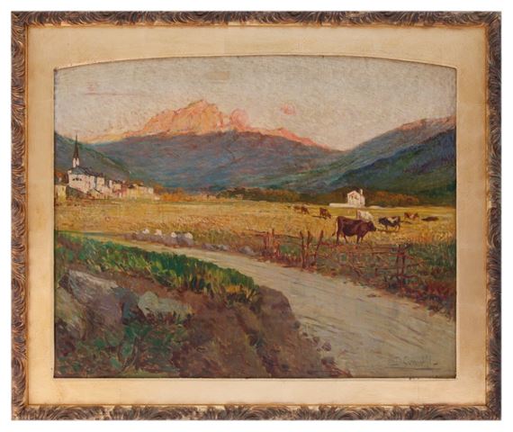Dante Comelli | Selva di Cadore e il Monte Pelmo | MutualArt