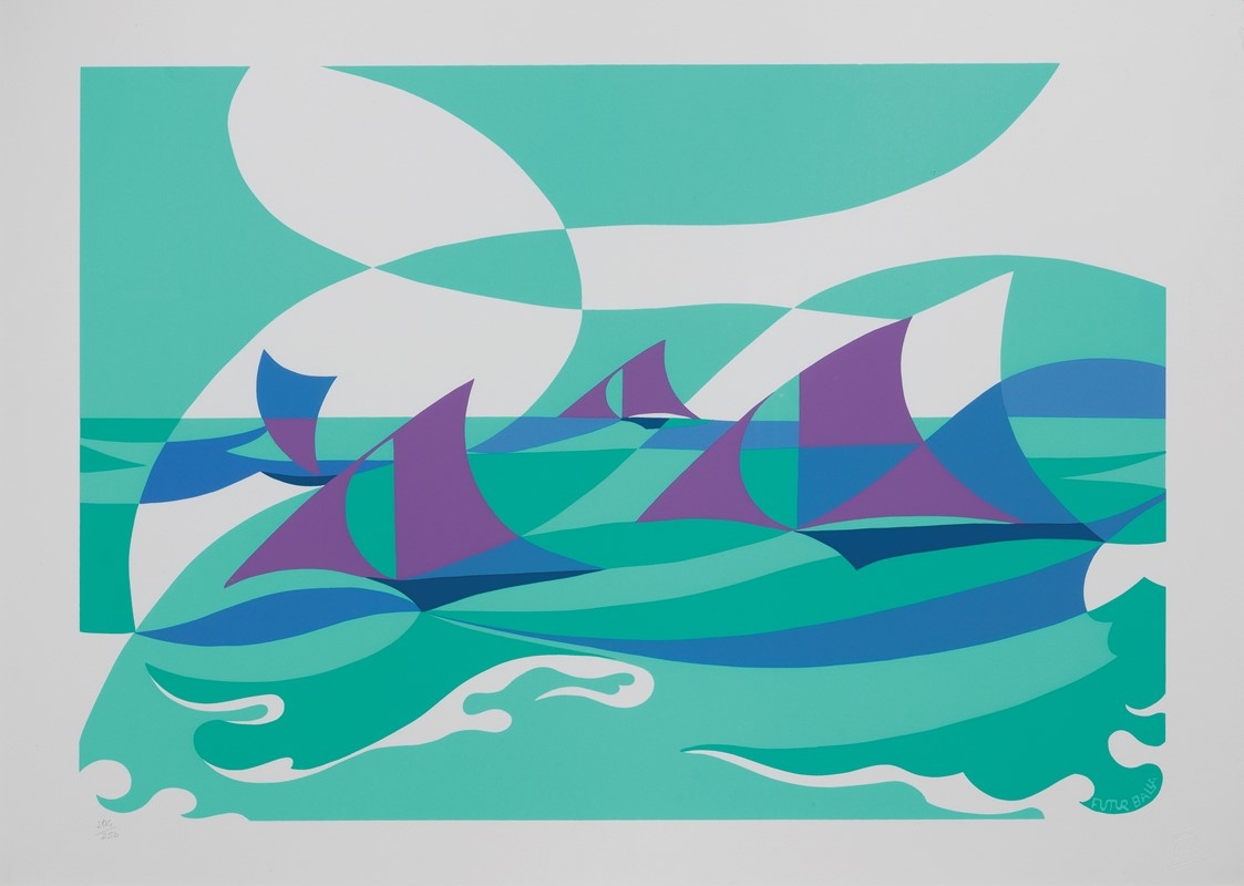 Giacomo Balla | LINEE FORZA DI MARE | MutualArt