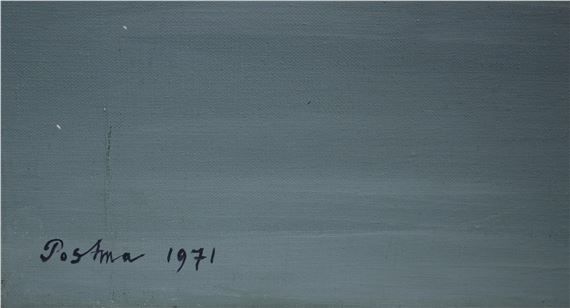 Hannes Postma | Vuurtoren met vogels (1971) | MutualArt