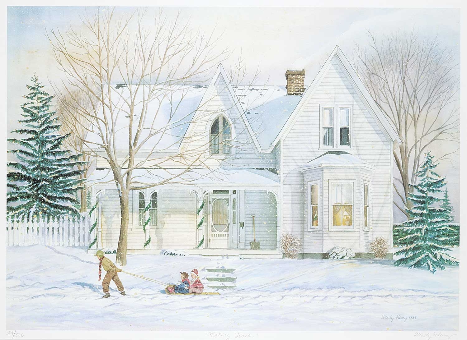 Wendy Fleury | Making Tracks (1989) | MutualArt