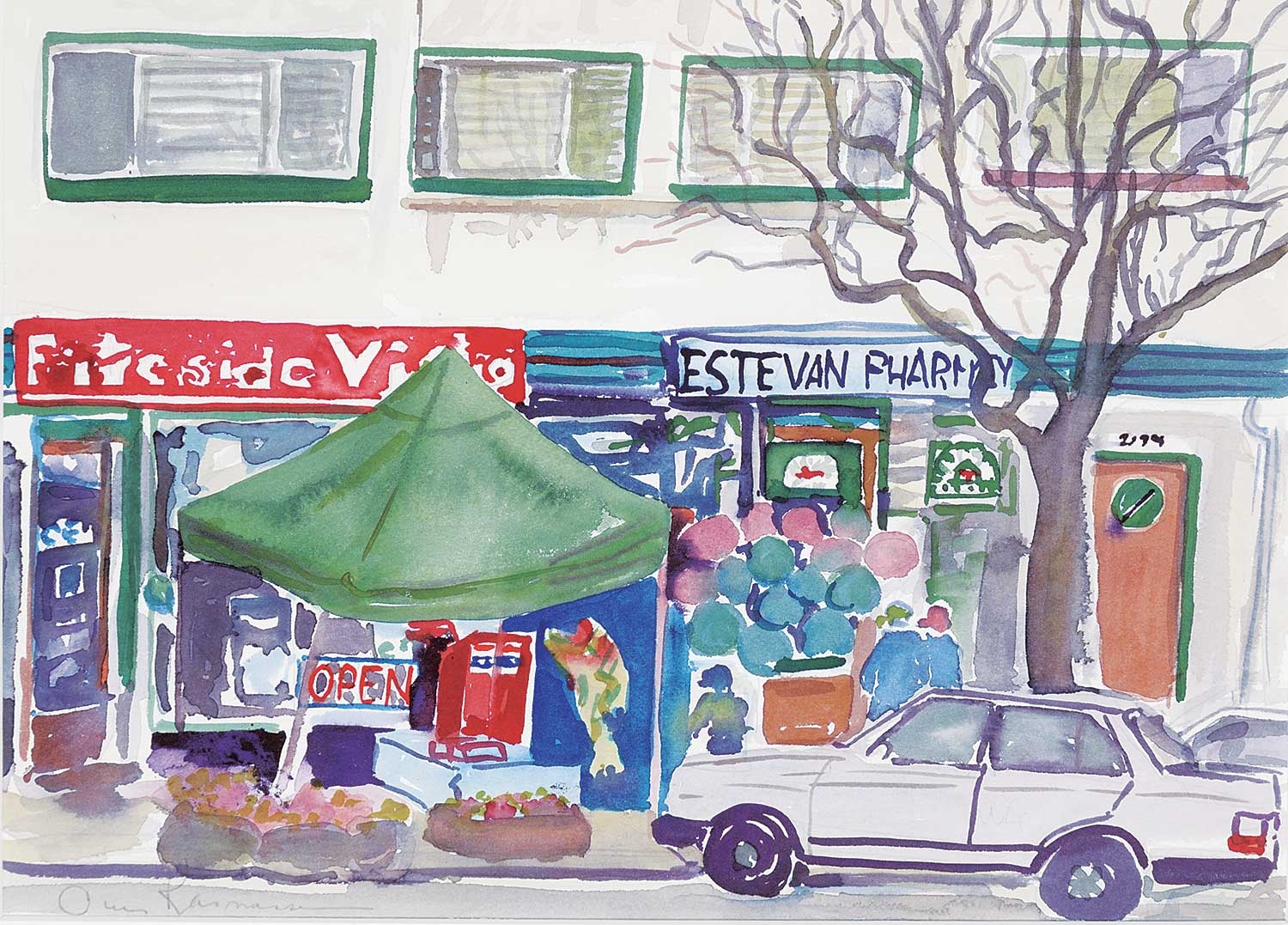 Avis Margaret Rasmussen | Untitled - Estevan Pharmacy | MutualArt