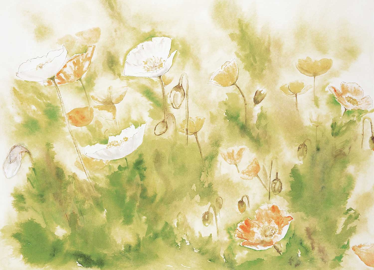 Merle Stewart Mckee | Untitled - Poppies | MutualArt