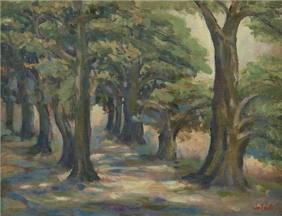 Kuo Ju Ping | Tree-lined Pathways | MutualArt