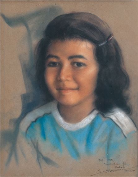 Mohammad Hoessein Enas | For Tina, Sayang From Kakek (1981) | MutualArt