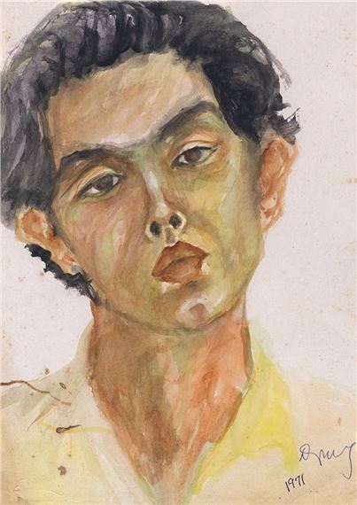 Dzulkifli Buyong | Self Portrait (1971) | MutualArt