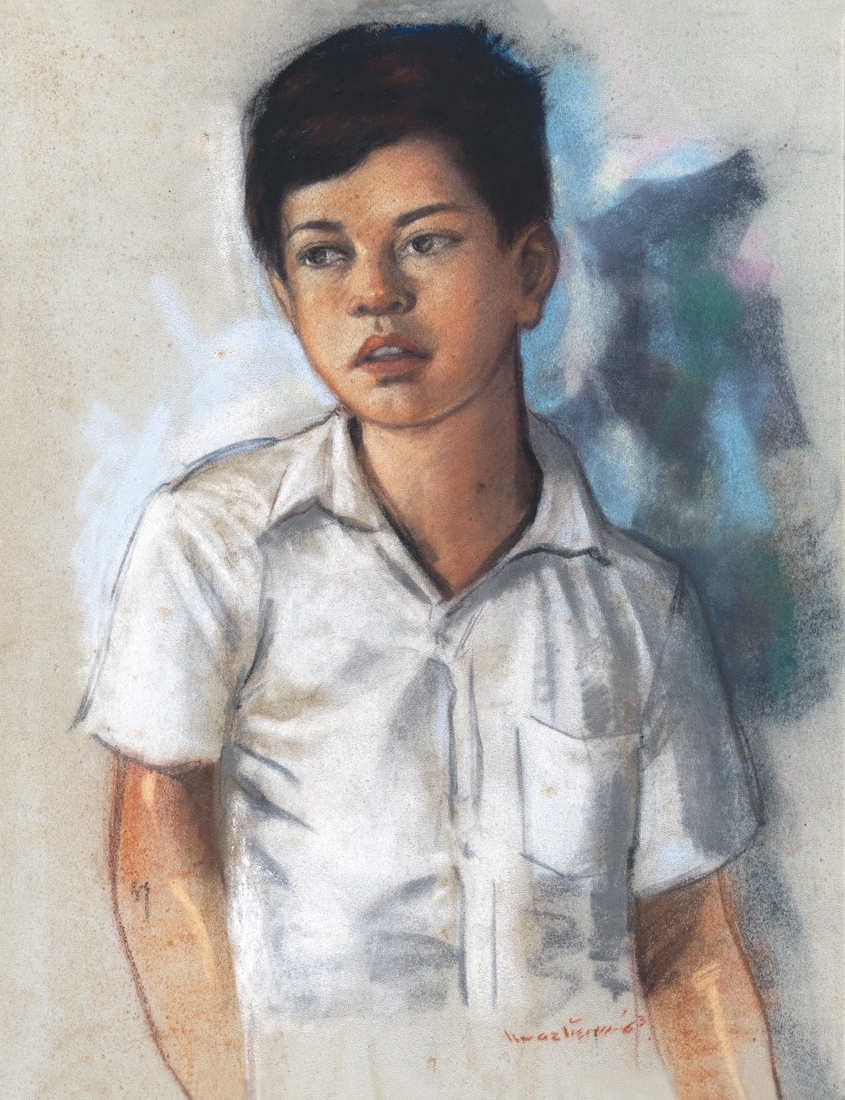 Mazli Mat Som | Portrait Of A Boy (1963) | MutualArt