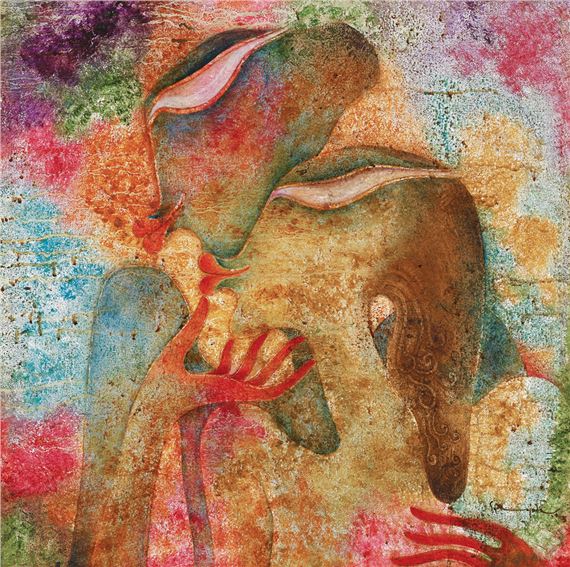Syed Thajudeen Shaik Abu Talib | A Couple (2013) | MutualArt