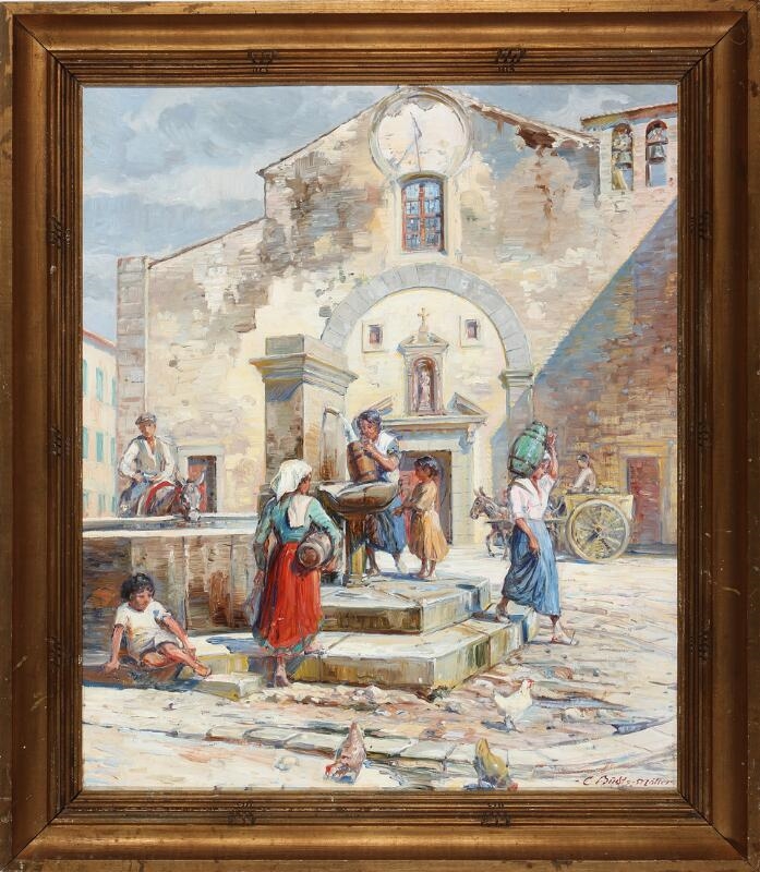 Carl Budtz-Moller | Ved Fontænen | MutualArt