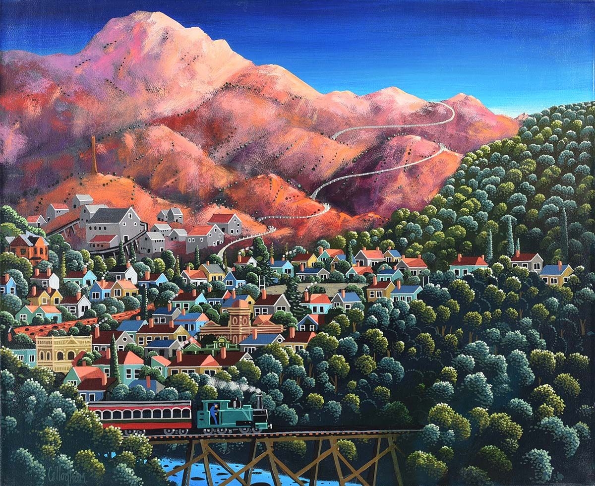George Callaghan | WINTER VILLAGE | MutualArt