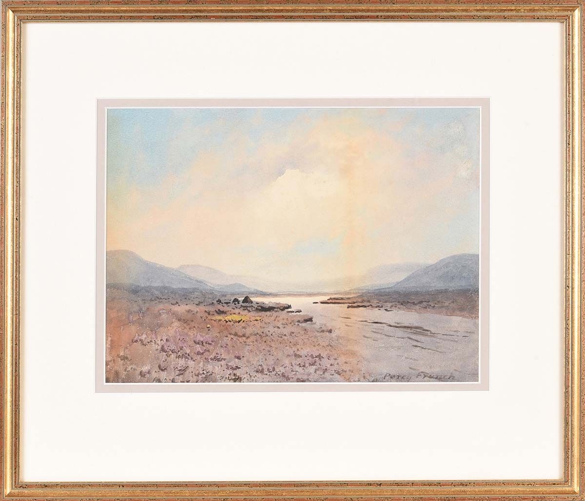 William Percy French | TURF STACKS & BOGLANDS, CONNEMARA | MutualArt