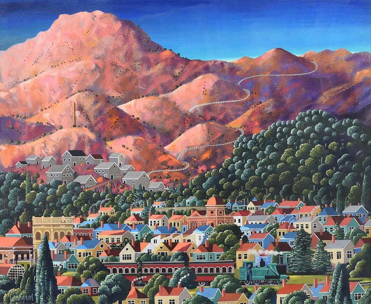 George Callaghan | WINTER VILLAGE | MutualArt