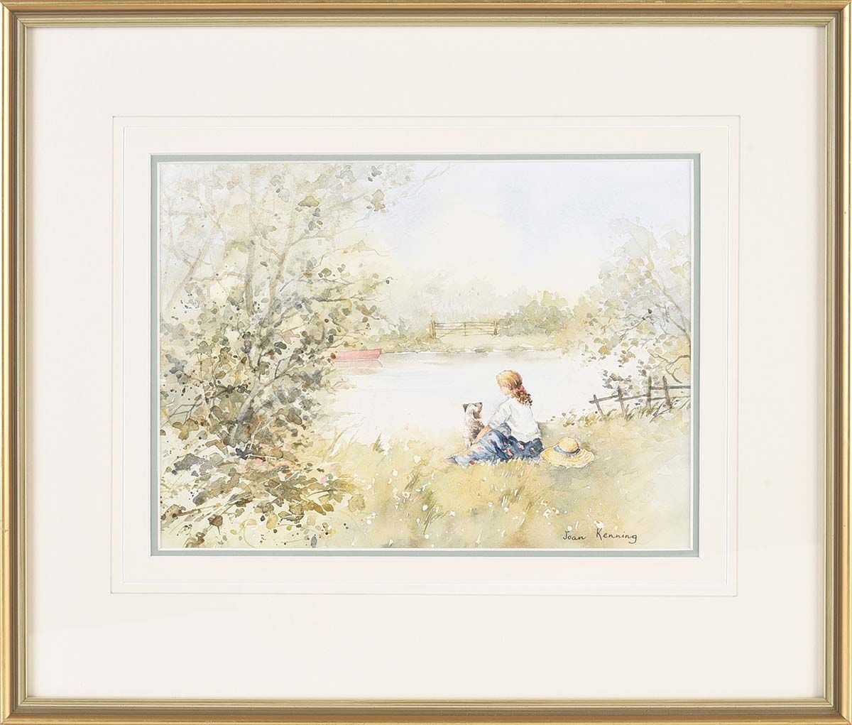 Joan Kenning | BY THE LAKE | MutualArt