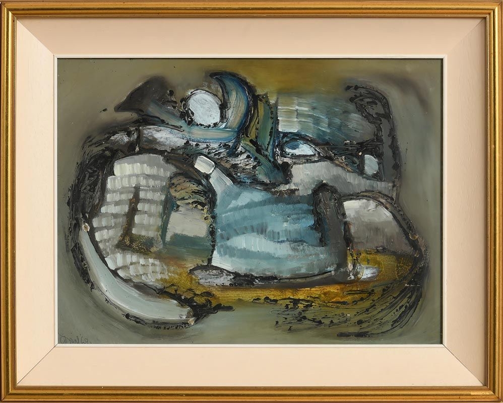 Gerald Davis | The Blue Island (1969) | MutualArt