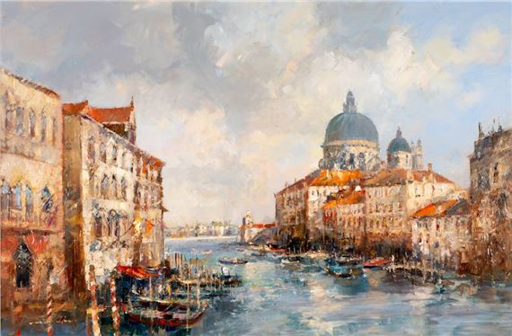 Colin Gibson | THE GRAND CANAL, VENICE | MutualArt