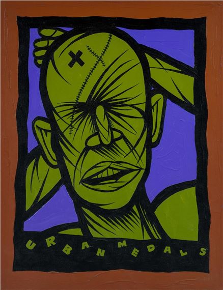 Thom Shaw | Malcolm X Paradox: Urban Medals (1999) | MutualArt