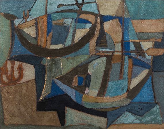 Anne Bonnet | Les barques | MutualArt
