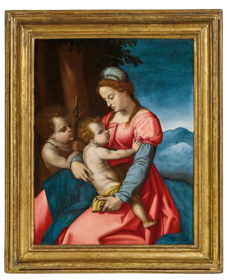 Francesco Bacchiacca | The Madonna and Child with Saint John the ...
