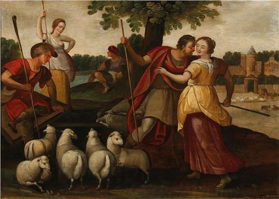 Flemish School, 16th Century | The Fall of Troy | MutualArt