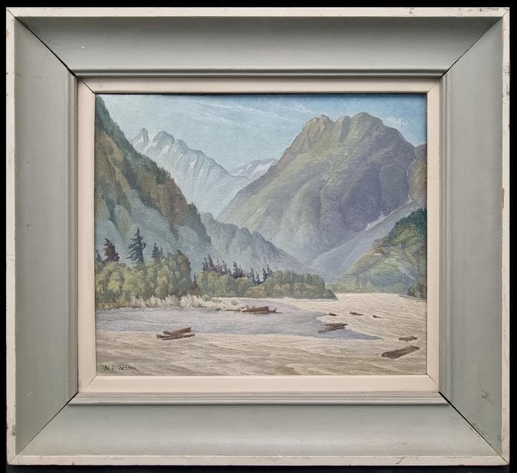 William Percival Weston | Fraser River, Hope B.C. | MutualArt