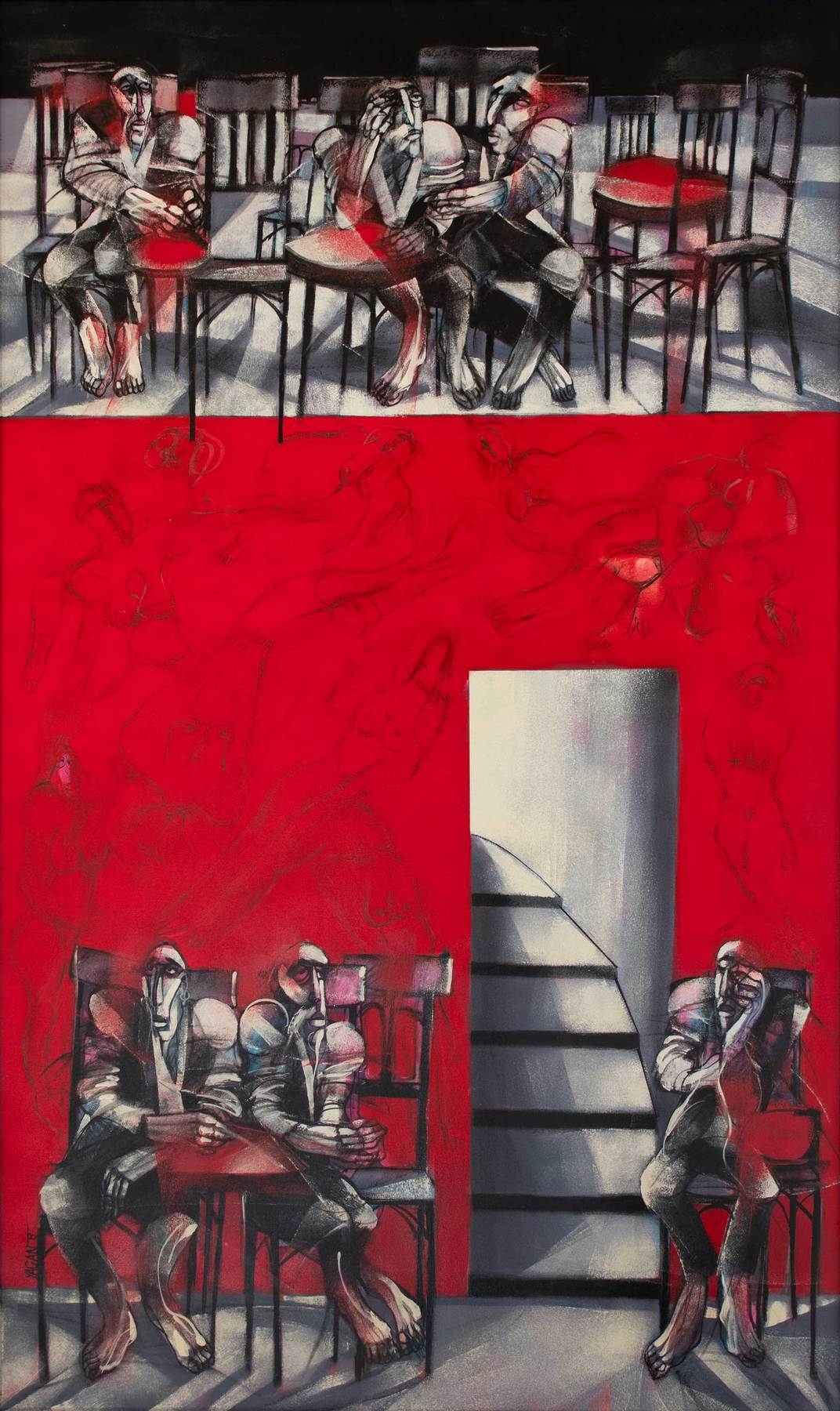 Saad Yagan | The coffee place (2008) | MutualArt