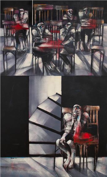 Saad Yagan | The coffee place (2008) | MutualArt