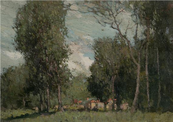 Percy Leason | 'Under the Tree' | MutualArt