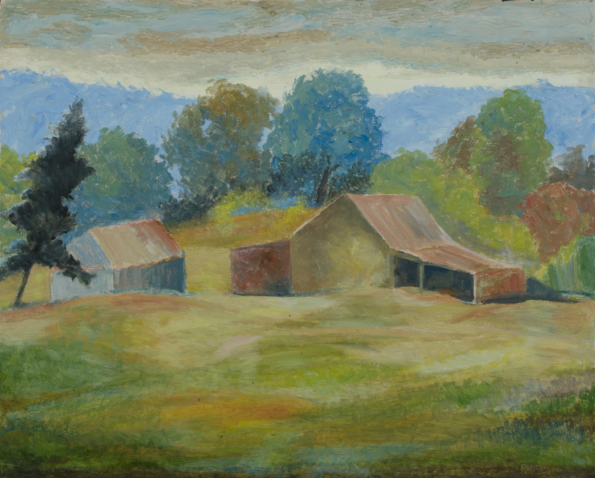 George Duncan | Farm Buildings | MutualArt