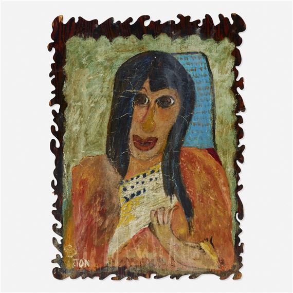 Jon Serl | Untitled Indian Woman (1988) | MutualArt