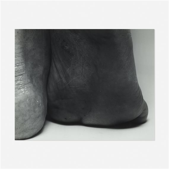John Coplans | Self Portrait Heel, Dark Sole (1989) | MutualArt