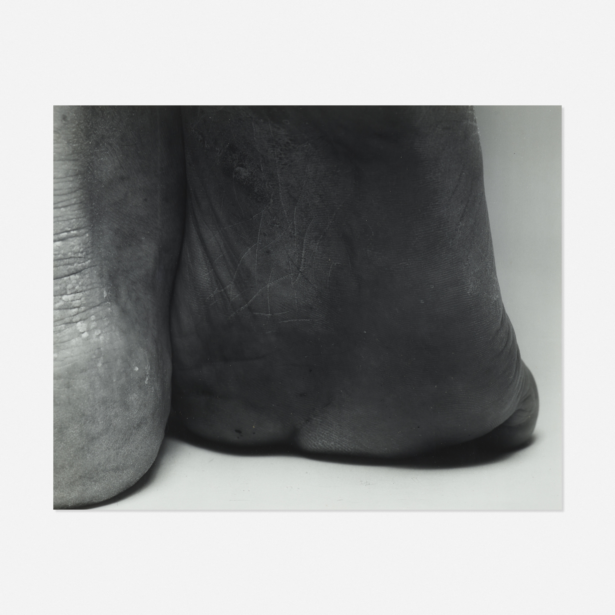 John Coplans | Self Portrait Heel, Dark Sole (1989) | MutualArt