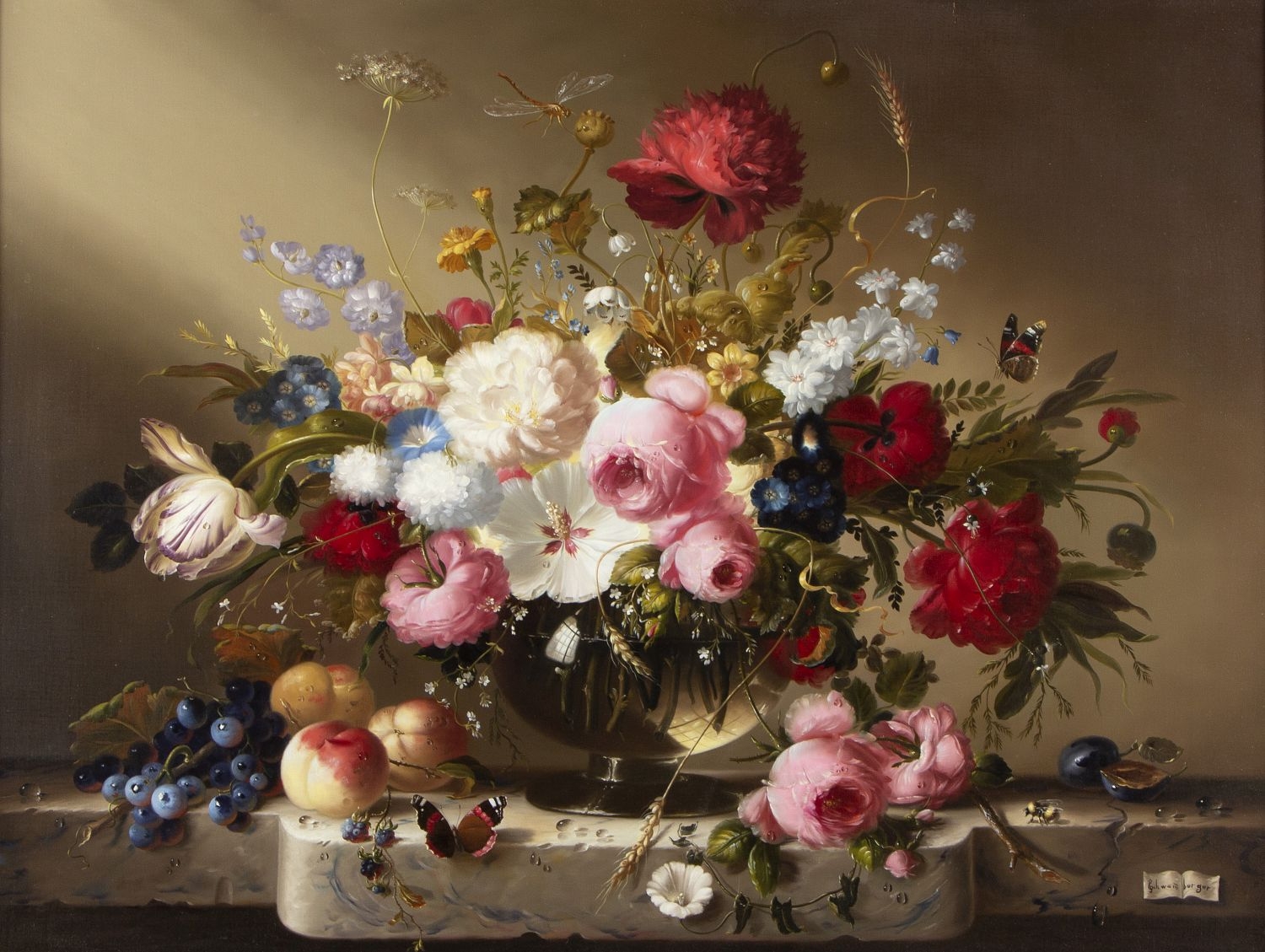 Hildegard Schwammberger | Blumenstillleben | MutualArt