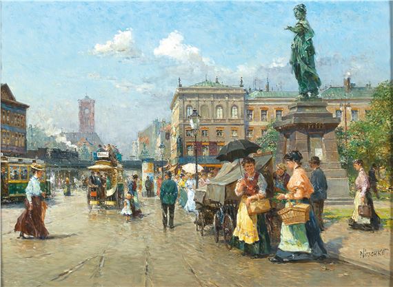 Detlev Nitschke | A Scene in Berlin | MutualArt