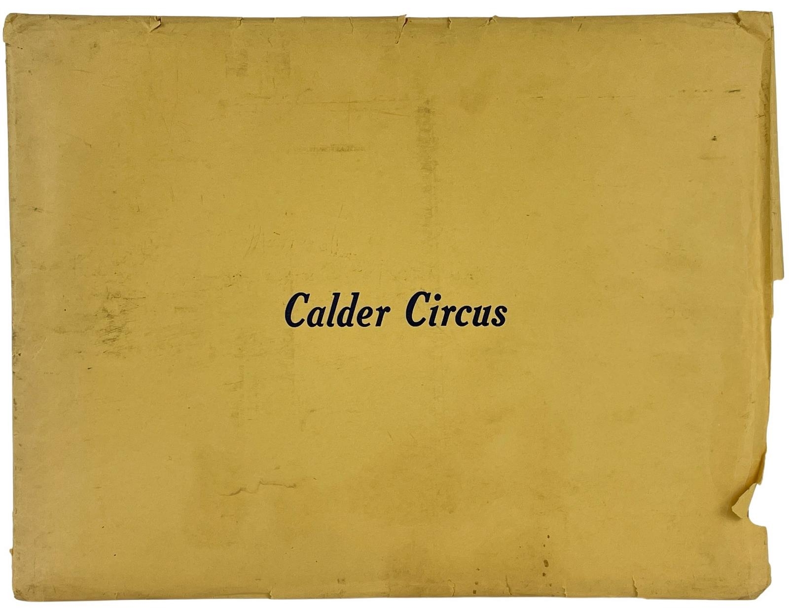 Alexander Calder | CIRCUS PORTFOLIO (1964) | MutualArt