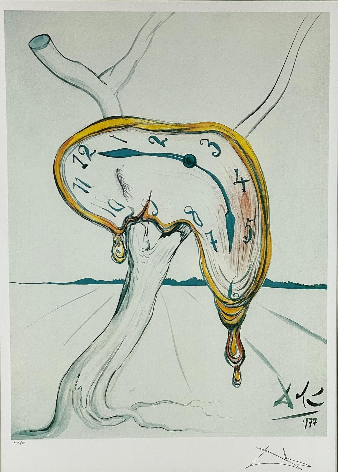 Melting Clock Sketch