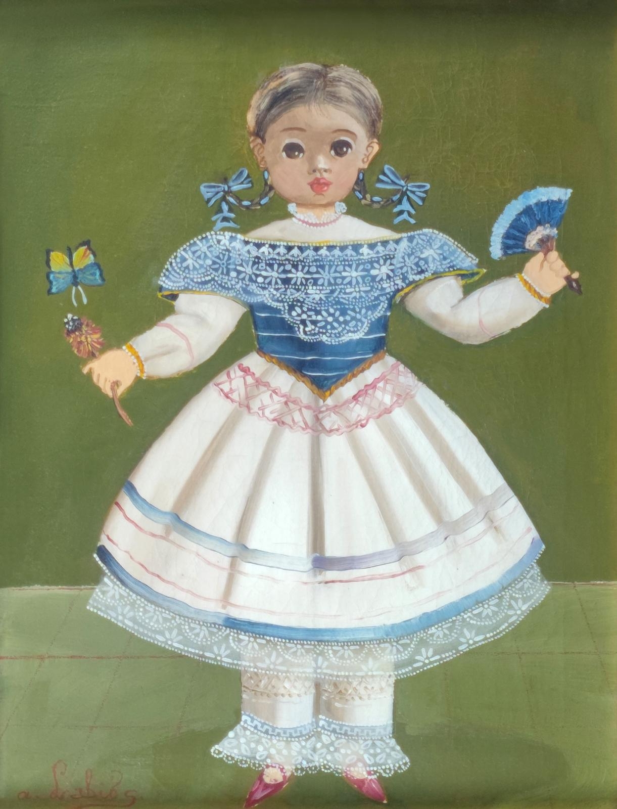 Agapito Labios | Portrait de petite fille | MutualArt