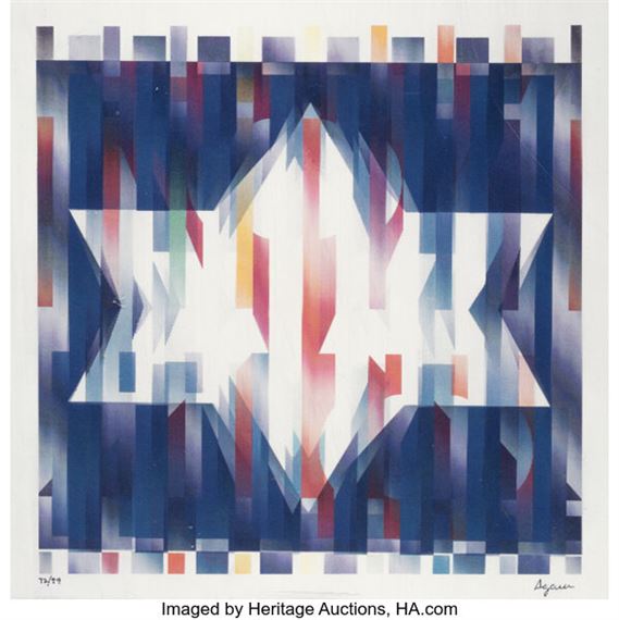 Yaacov Agam | Star of Hope | MutualArt