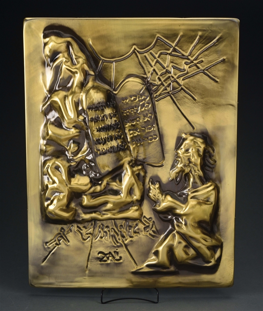 Salvador Dalí | Moses and the Ten Commandments (Circa 1980) | MutualArt