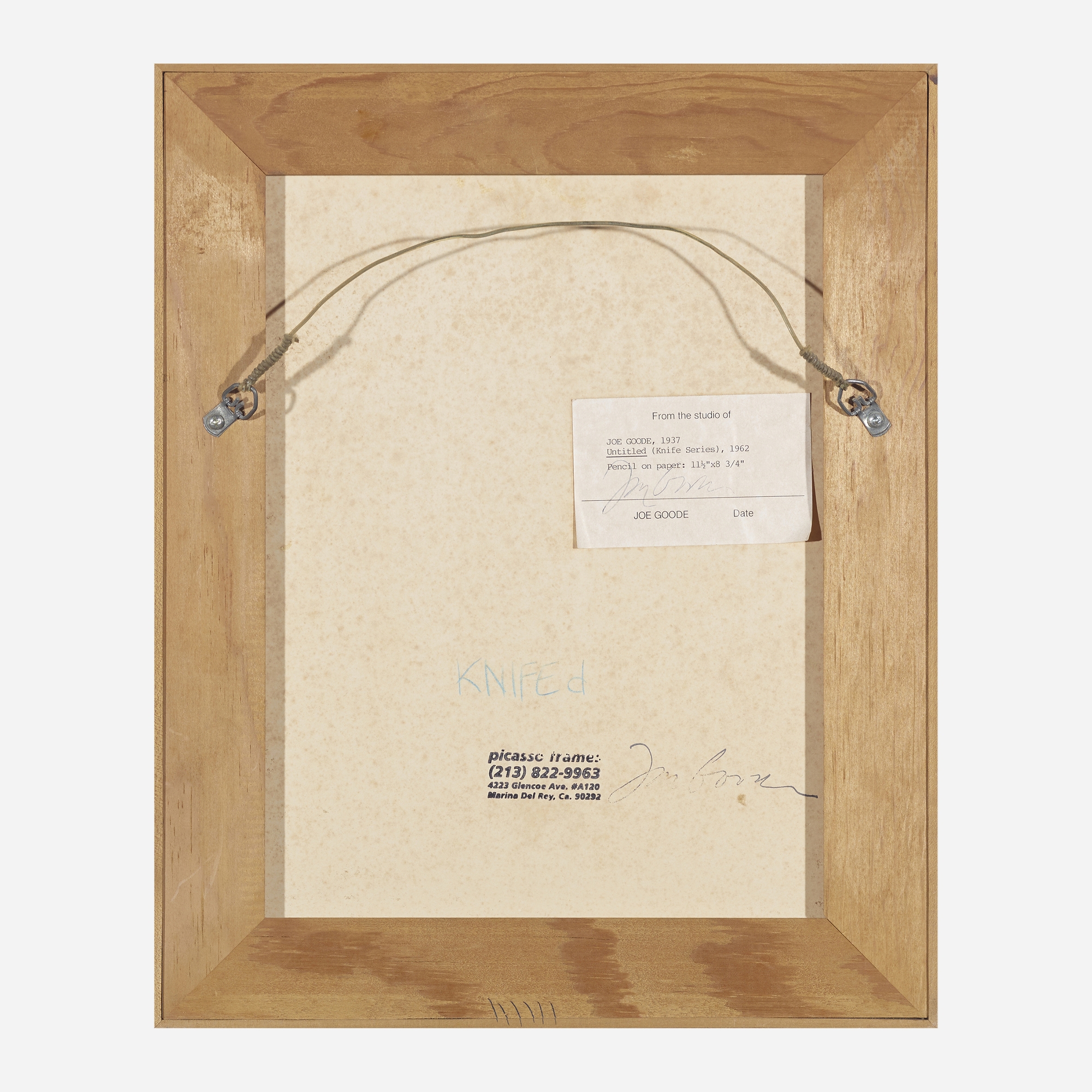 Joe Goode | Untitled (1962) | MutualArt