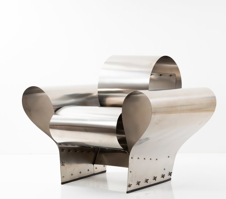 Ron Arad | 'Well tempered chair' (1986 - 1987) | MutualArt