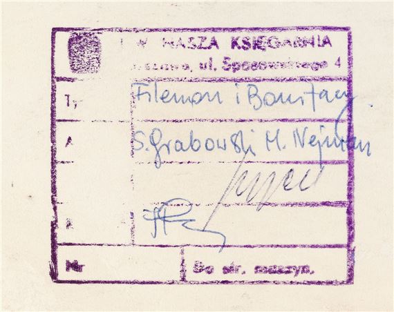 Julitta Karwowska-Wnuczak | Filemon i Bonifacy (1980) | MutualArt