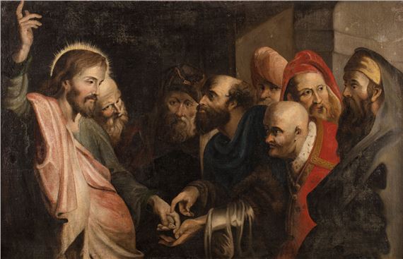Peter Paul Rubens | Jesus gir mynten tilbake til keiseren | Artwork ...