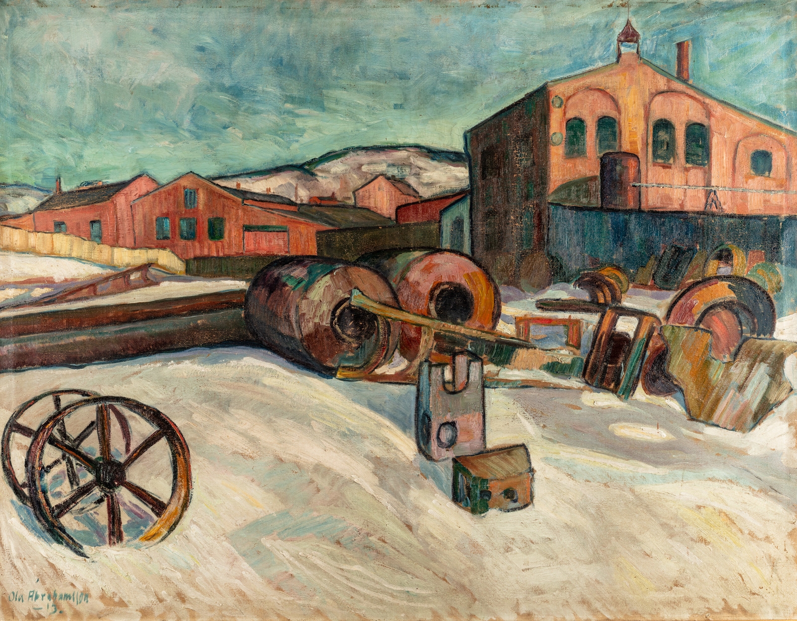 Ola Abrahamsson | Edens hage (1919) | MutualArt