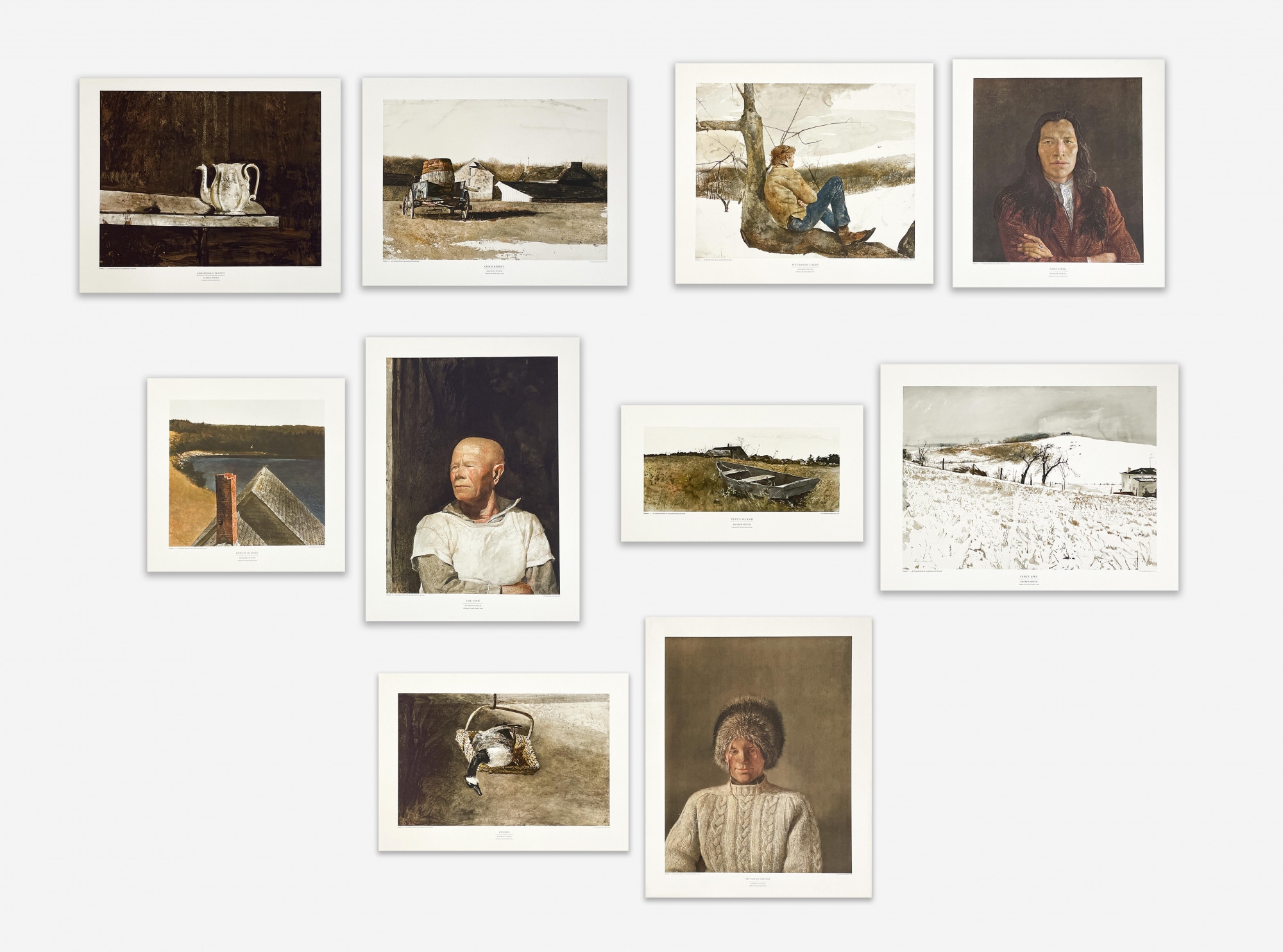 Andrew Wyeth | Portfolio (1976) | MutualArt