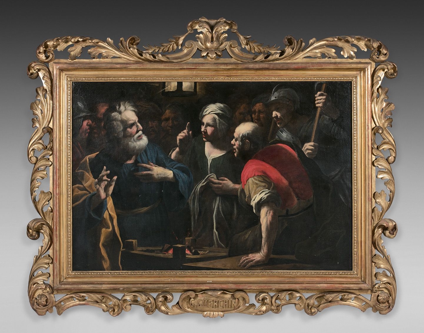 Gioacchino Assereto | The Denial of Saint Peter | MutualArt