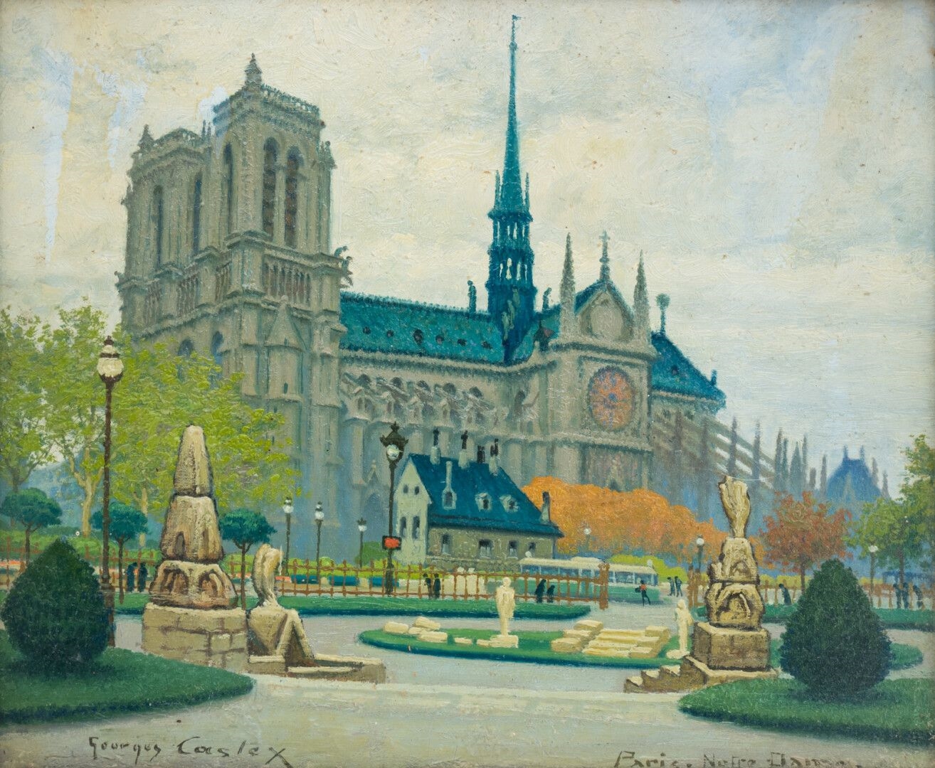 Georges Castex | Notre Dame de Paris | MutualArt