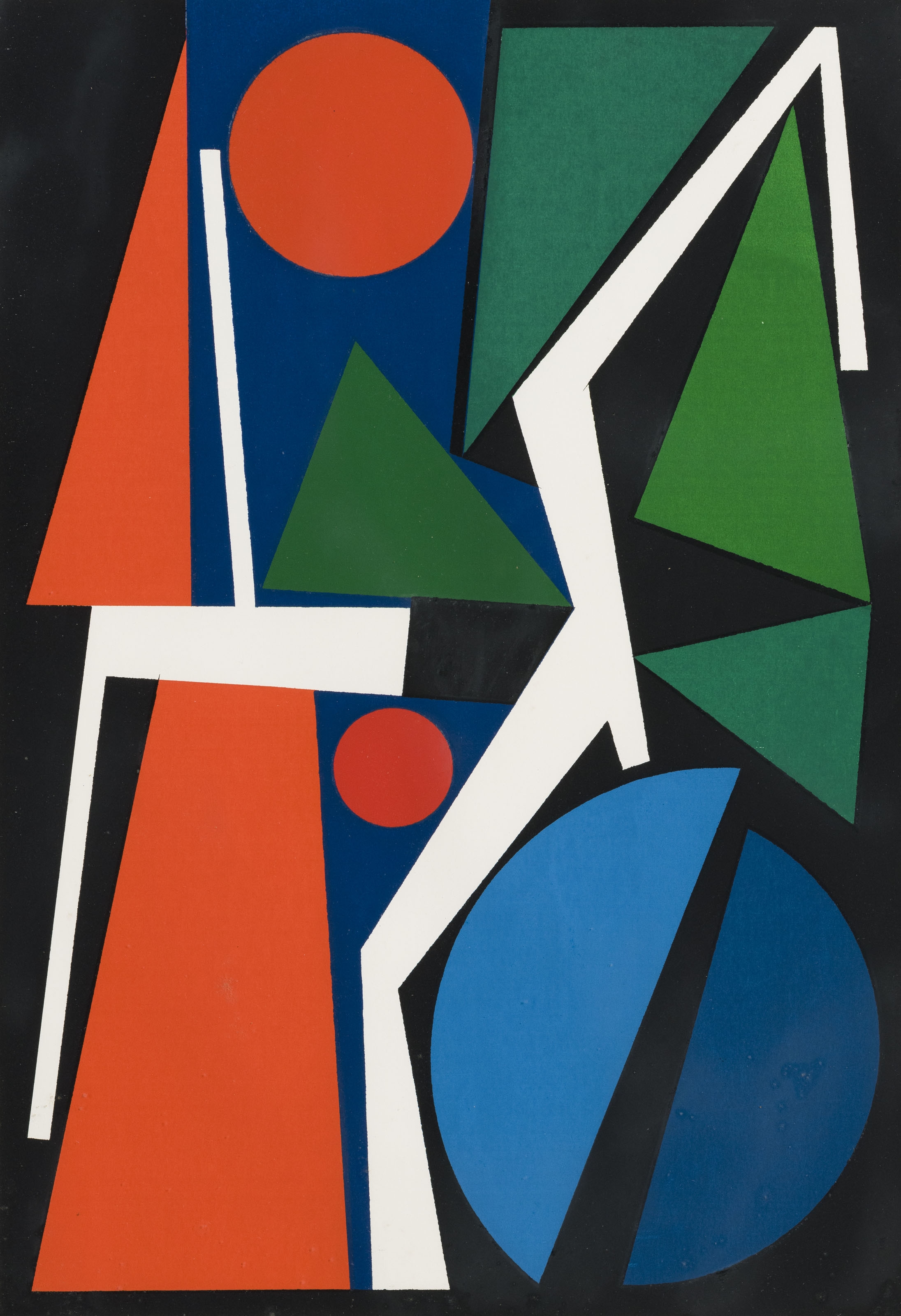 Auguste Herbin | Fer Acier (1955) | MutualArt