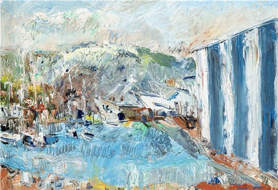 Marcel Saint-Jean | PAYSAGE À PIN ROLLAND (1989) | MutualArt