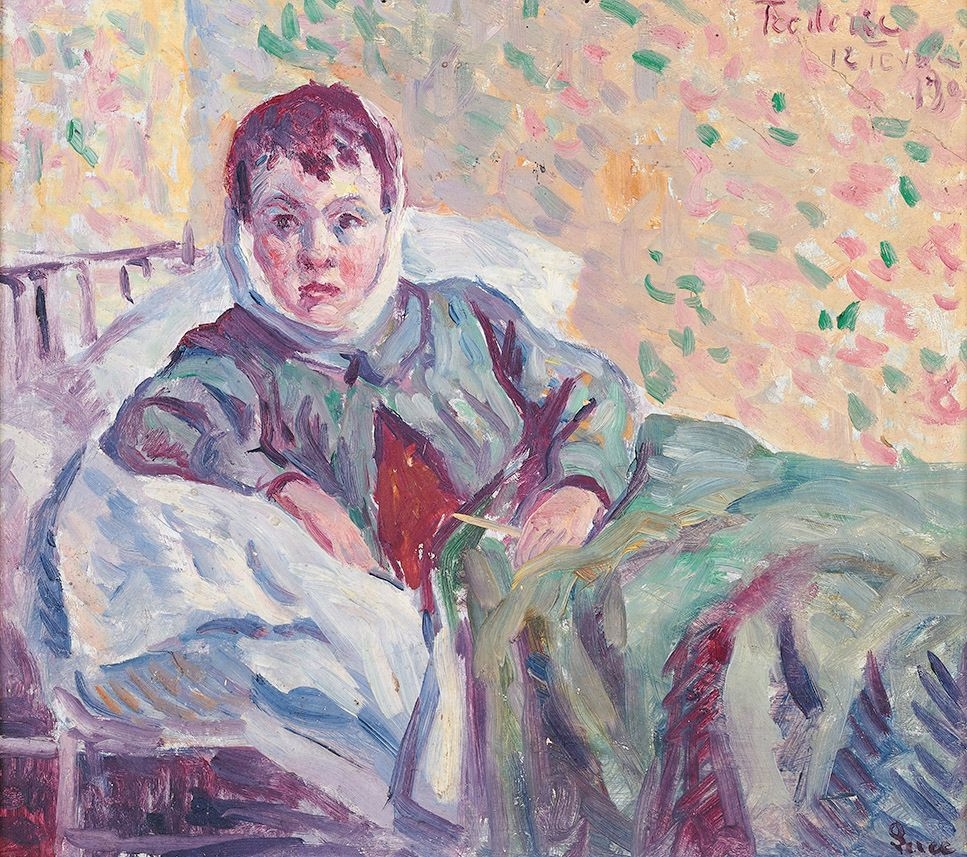 Maximilien Luce | Portrait of Frédéric Luce (1903) | MutualArt