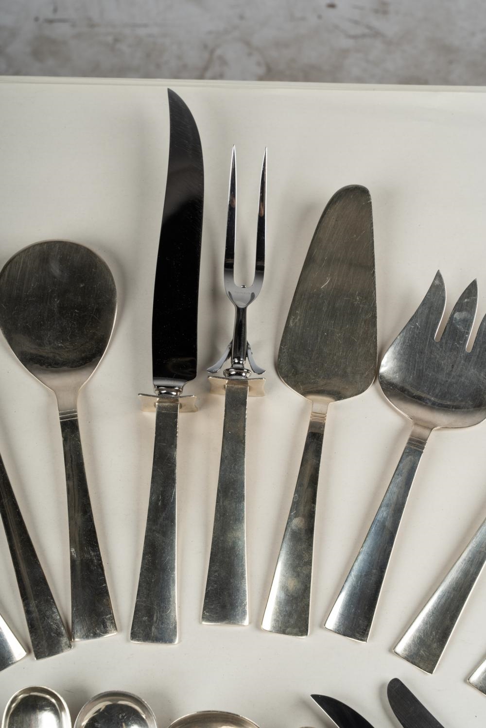 Allan Adler | ALLAN ADLER STERLING FLATWARE SERVICE | MutualArt