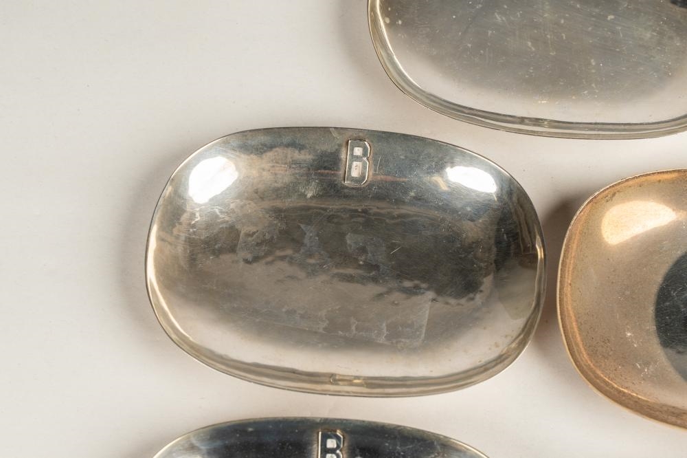 Allan Adler | FIVE ALLAN ADLER STERLING NUT DISHES | MutualArt